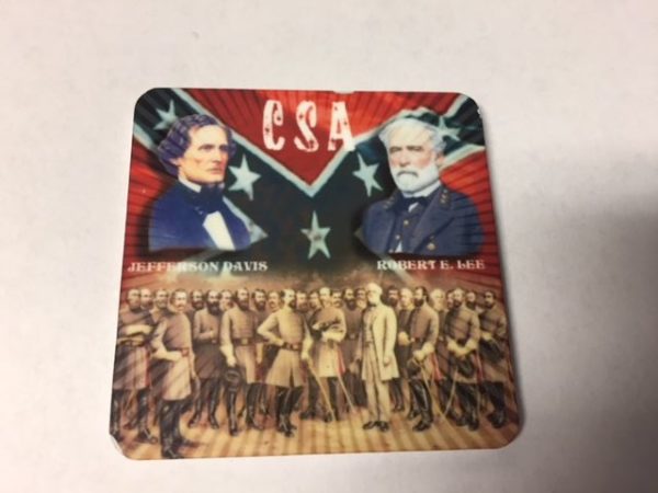 Robert E Lee & His Generals Confederate States of America Magnet ...
